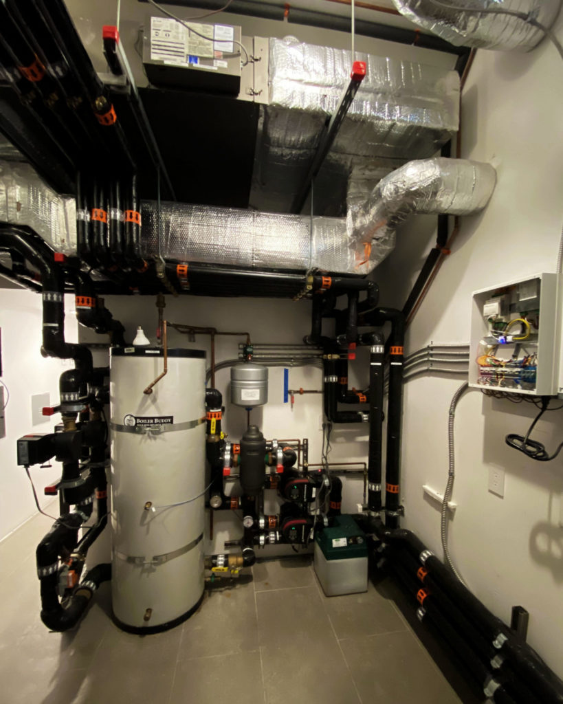 Hydronic Mechanical Room by Mayo Mechanical